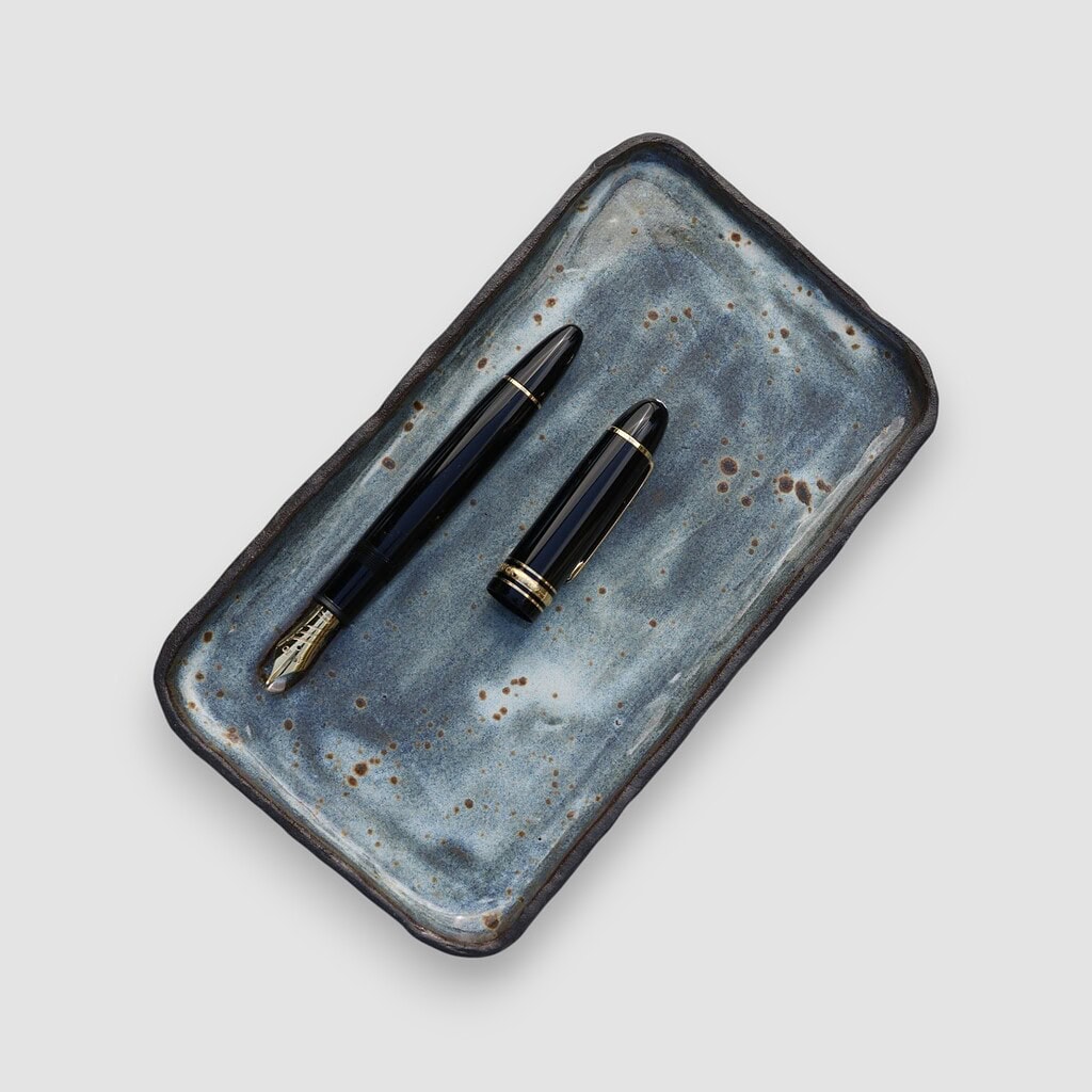 Ceramic tray for stationery Inkstone - Follow My Pen